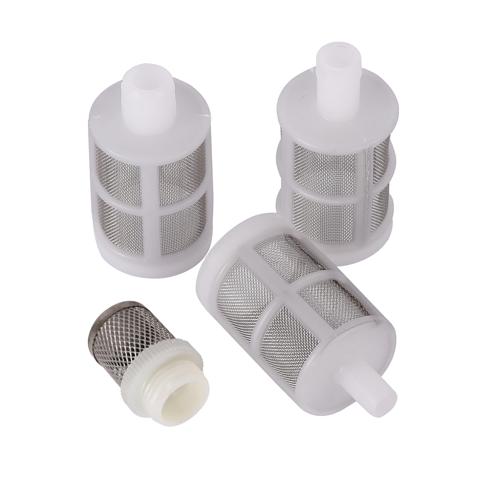 5Pcs Stainless Steel Filter Garden Water Pump Connection Filter Car ...
