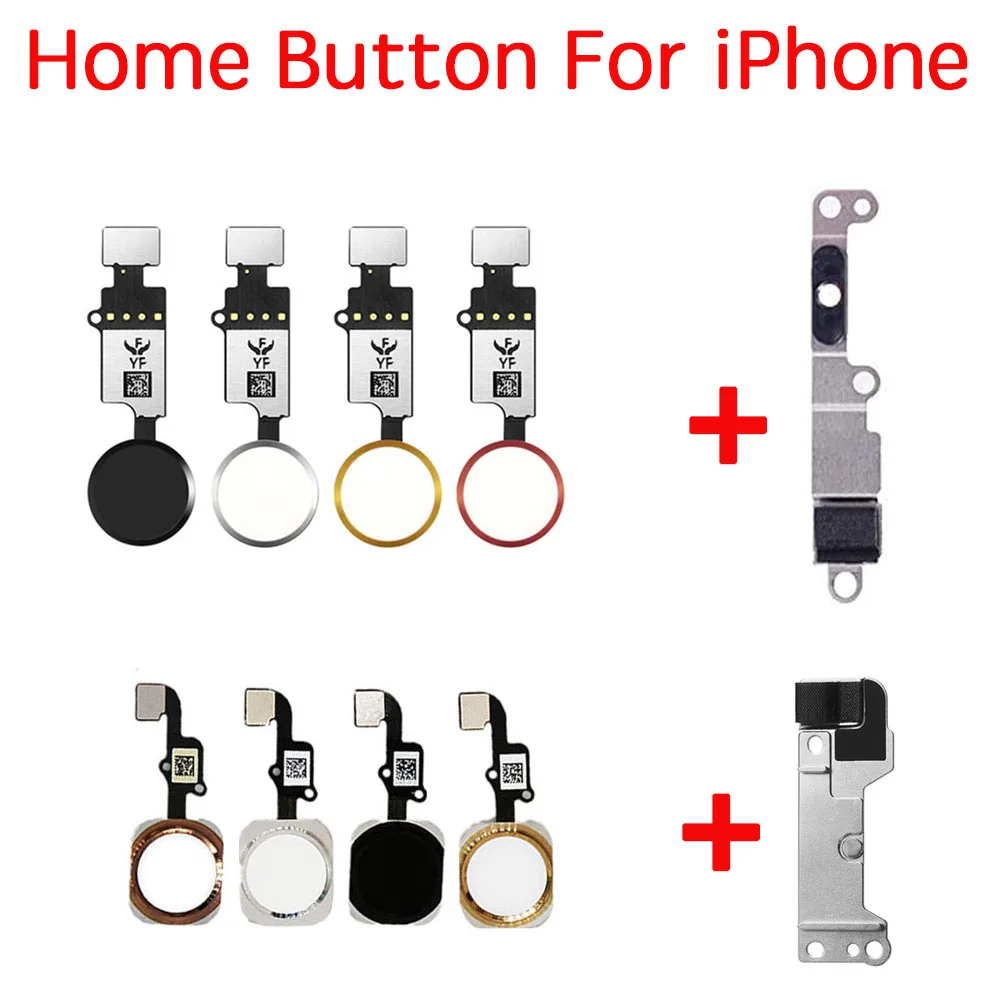 Home-Button-Key-Flex-Cable-With-Holder-Bracket-for-iPhone-6-6Plus-6s-6s ...