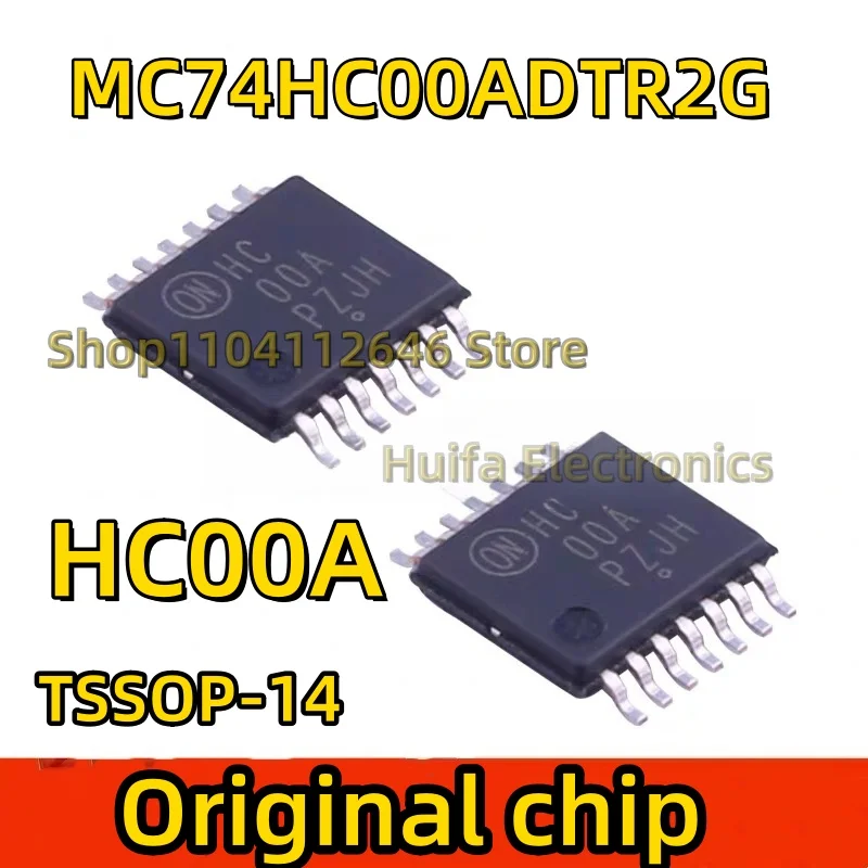 5PCS New Original HC00A MC74HC00ADTR2GTSSOP-14 logic IC gate and ...