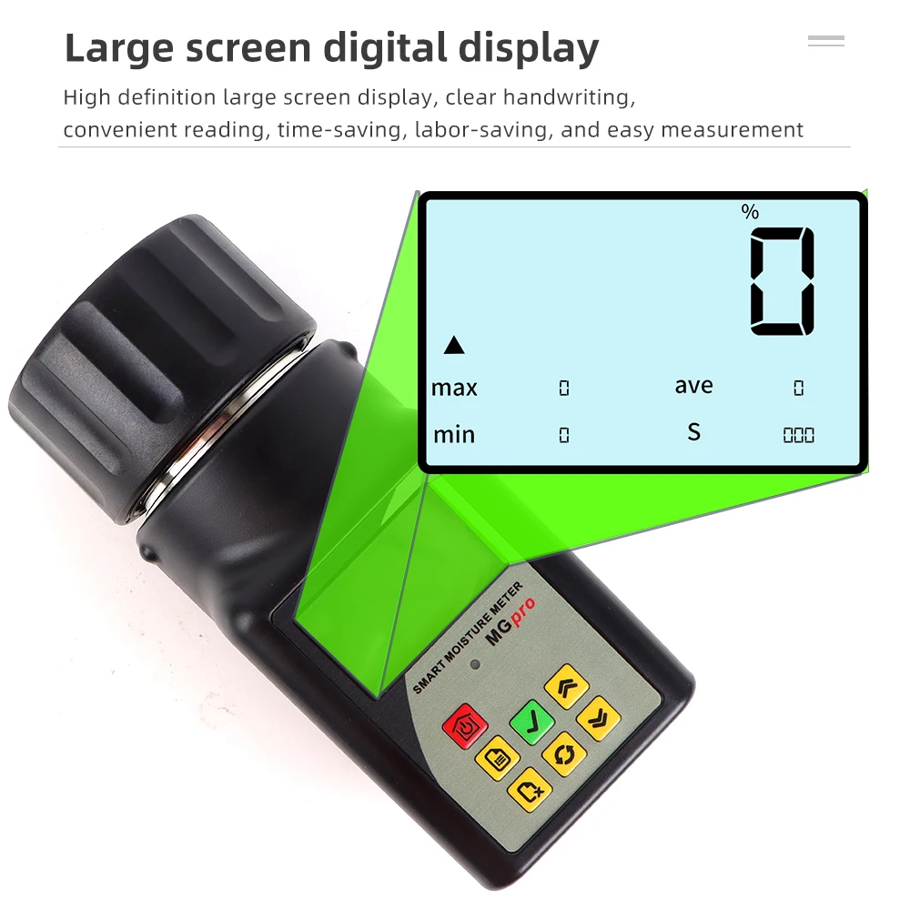 GM-pro Grain Moisture Meter 25 Kinds Grains Humidity Tester For Corn ...