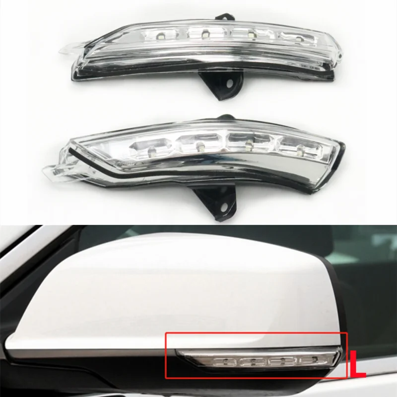 LED Rearview Side Mirror Turn Signal Lights Indicator Flasher Blinker ...