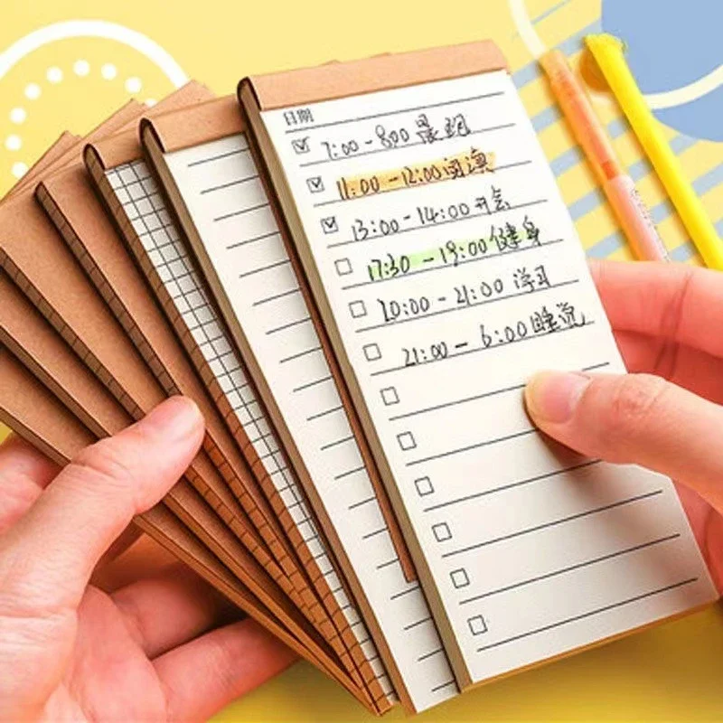 50-Pages-Memo-Pad-Sticky-Note-Kraft-Paper-Writing-Pads-Notepads ...