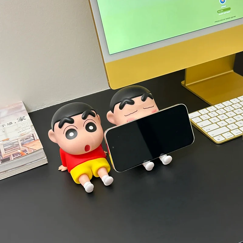 Kawaii-Crayon-Shin-Chan-Phone-Holder-Anime-Ornaments-Cartoon-Desktop ...