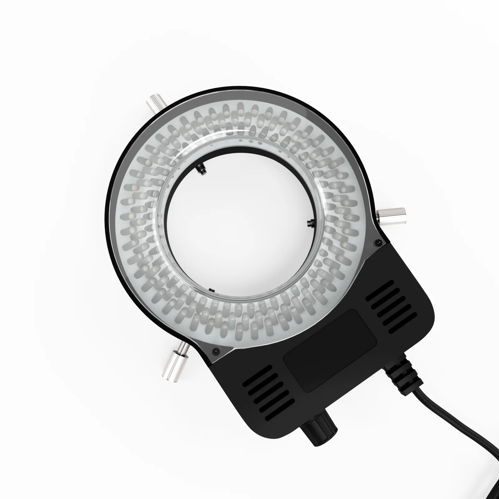 144 Led Ring Light Microscope industriel binoculaire à lentille ...