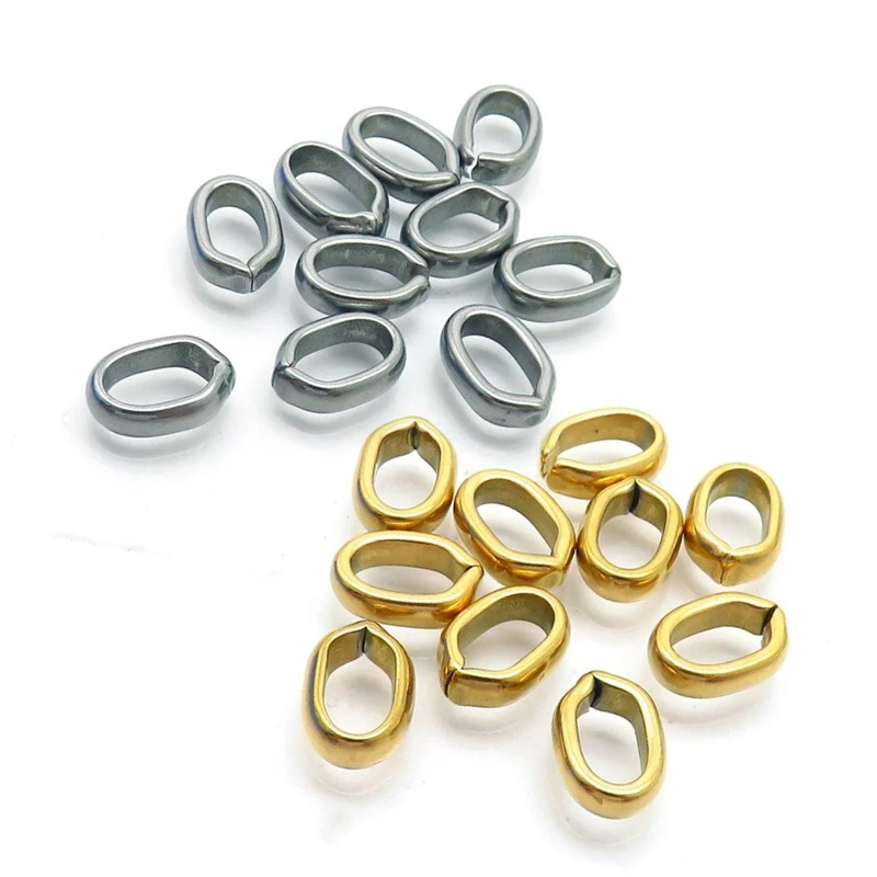 Stainless Steel Jewelry Making Findings | Stainless Steel Split Ring ...