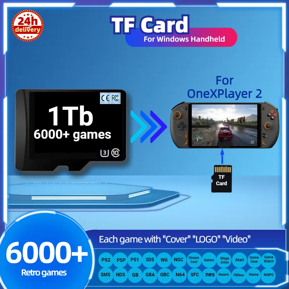 Game-Card-For-OneXplayer-2-Mini-Pro-1s-Fly-TF-Memory-Flash-Classic ...