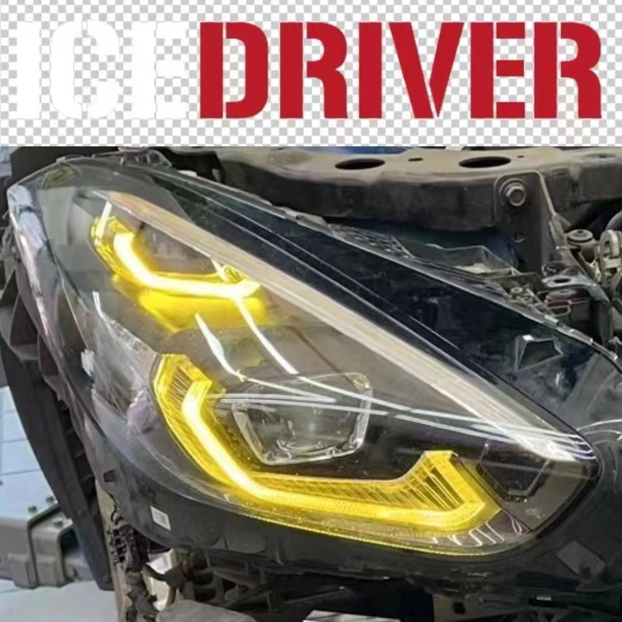 Icedriver for BMW G29 Z4 CSL Yellow DRL RGBW multicolor LED boards ...