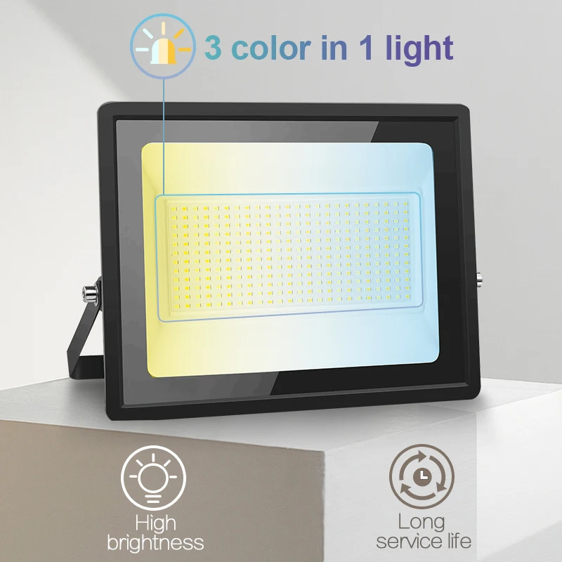 Led-Floodlight-100W-80W-50W-Dip-Key-Switch-Led-Spotlights-For-IP65 ...