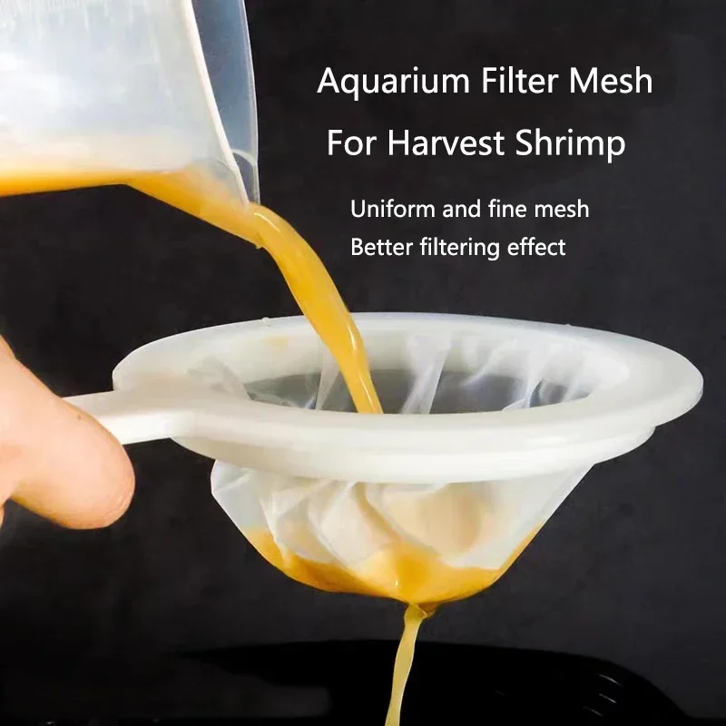 120-Mesh-Reusable-Nylon-Ultra-Fine-Filter-Mesh-Aquarium-Harvest-Shrimp ...