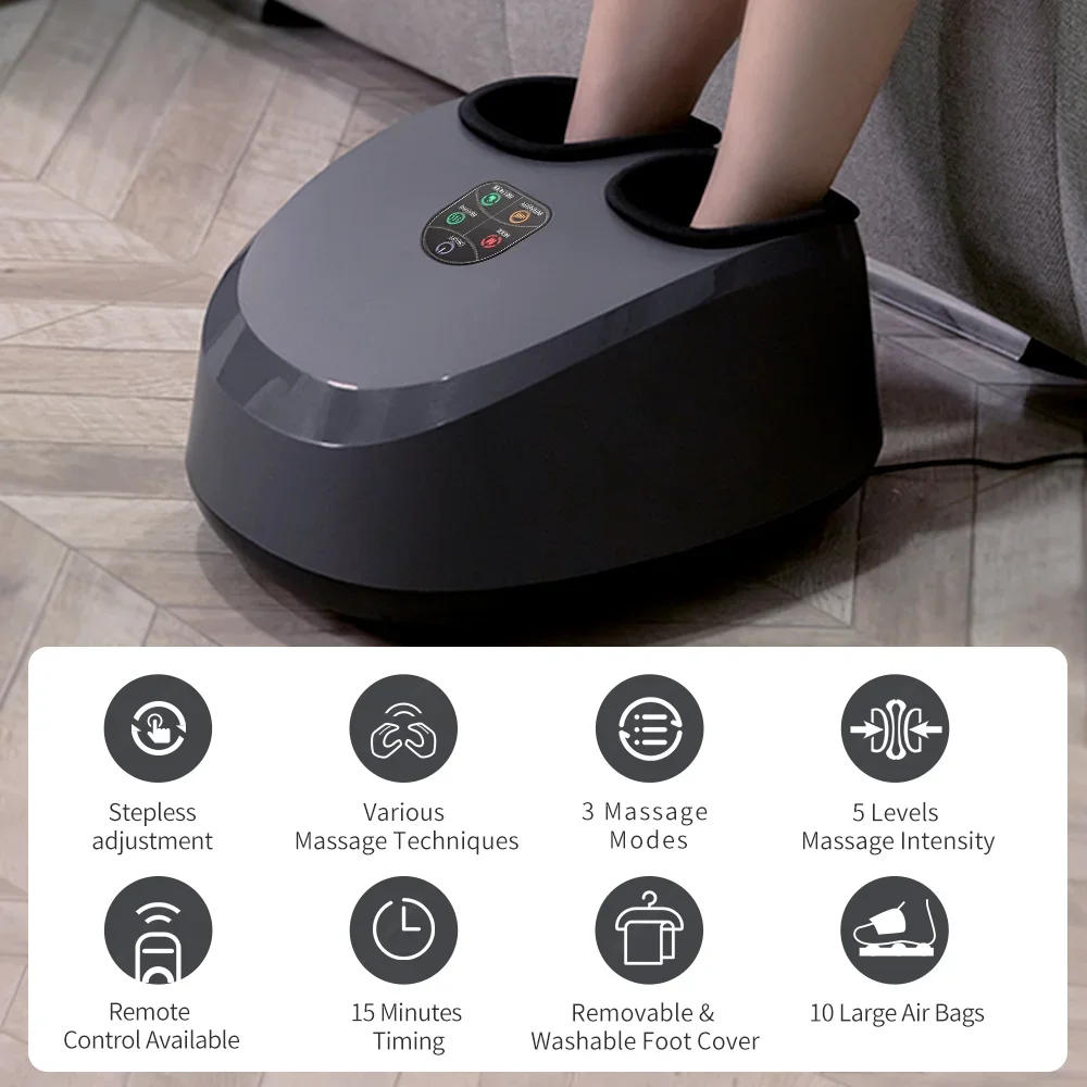 Remote-Control-Electric-Foot-Massager-Air-Compression-Deep-Vibration ...