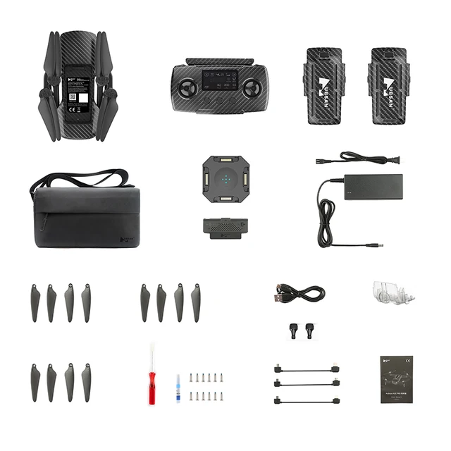 HUBSAN ACE PRO REFINED RC Drone 3-Axis Gimbal 4K Camera 3rd Smart ...