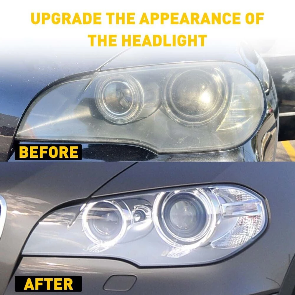 1-Pair-Car-Front-Headlight-Lens-Cover-Left-And-Right-Side-Headlamp ...