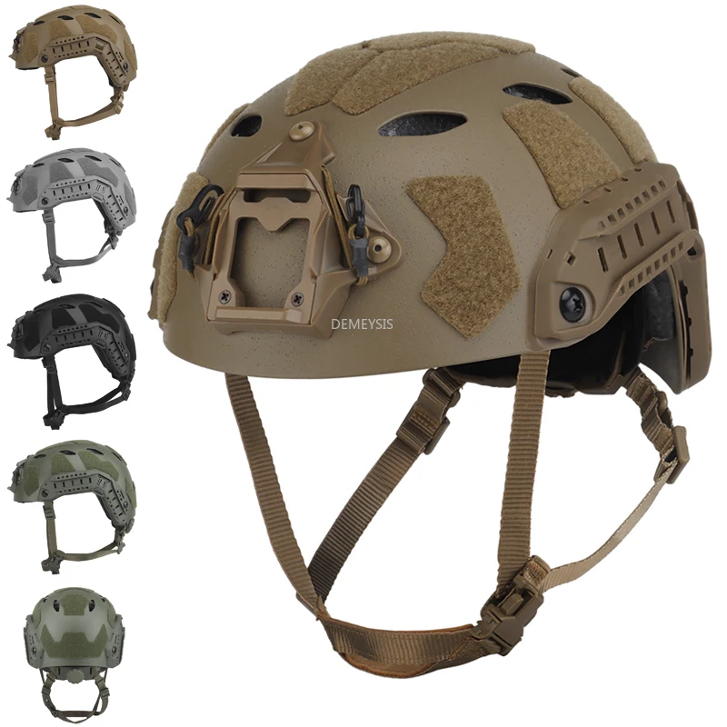 Outdoor-Tactical-FAST-SF-Helmet-Half-Covered-Shooting-Hunting ...