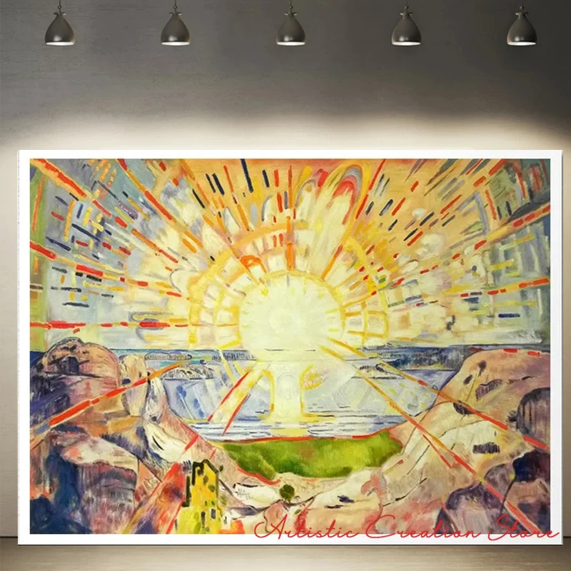 Edvard Munch The Sun