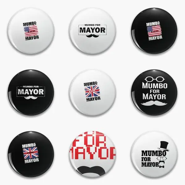 Mumbo-For-Mayor-Soft-Button-Pin-Clothes-Lapel-Pin-Badge-Collar-Lover ...