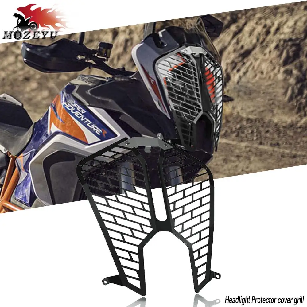 Motorcycle Accessories Headlight Protector Grille Guard Cover ...