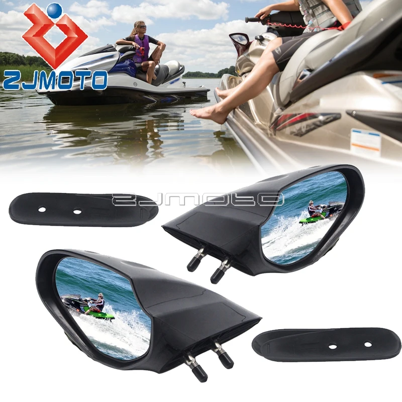For-Yamaha-WaveRunners-Jet-Ski-Motorboat-Watercraft-Rearview-Mirrors ...