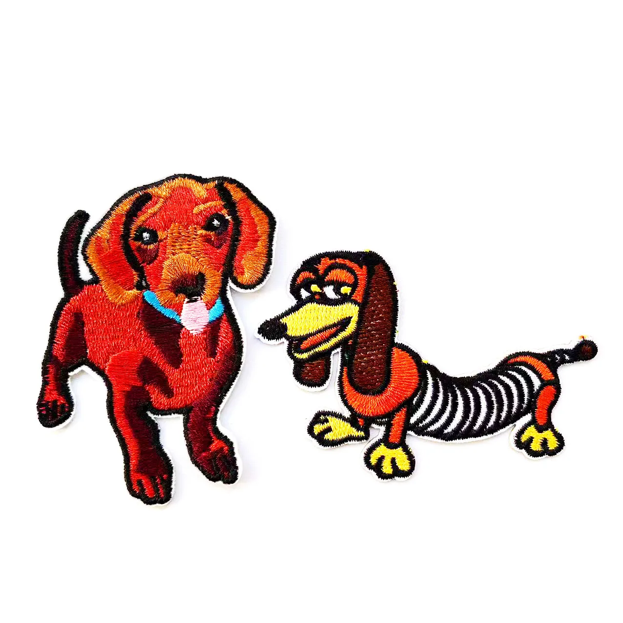 Dachshund-Dogs-Patch-For-Clothing-Backpack-Applique-Sticker-Iron-on ...