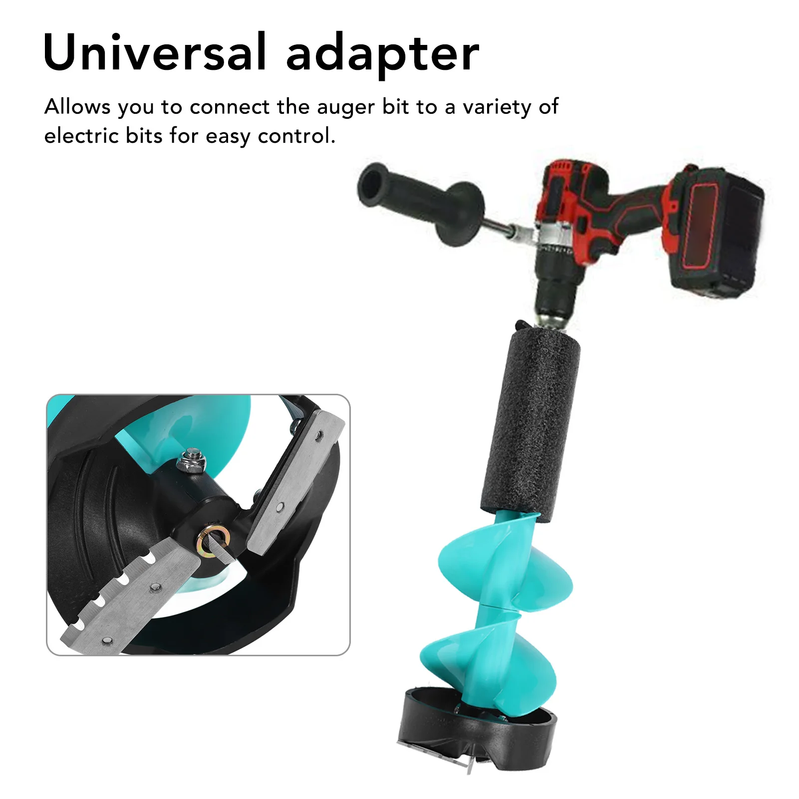 6in-Electric-Ice-Auger-Kit-Incisive-Blades-Impact-Resistant-Ice-Drill ...