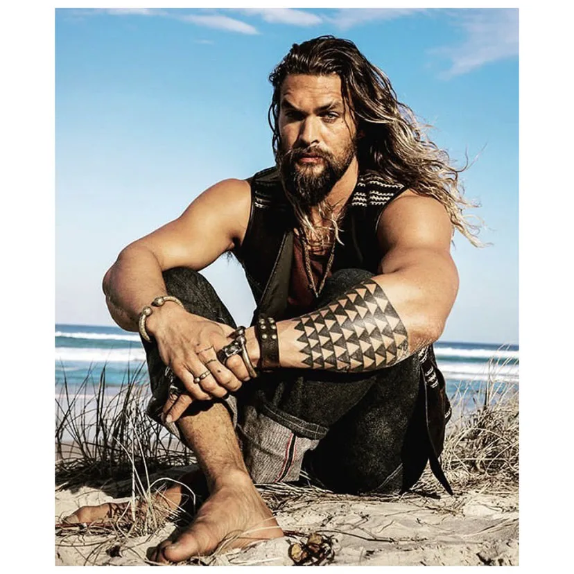 Jason Momoa 5D Square Round DIY Full Drill Diamond Painting Movie Star ...