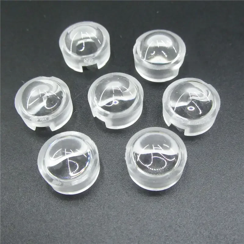 13mm 1W 3W Mini LED Lens 15 30 45 60 90 100 Degree for IR CCTV LED PCB ...