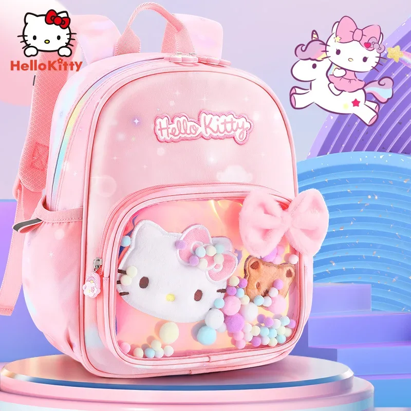 Sanrio-New-Hello-Kitty-Student-Schoolbag-Cute-Cartoon-Casual-Children ...