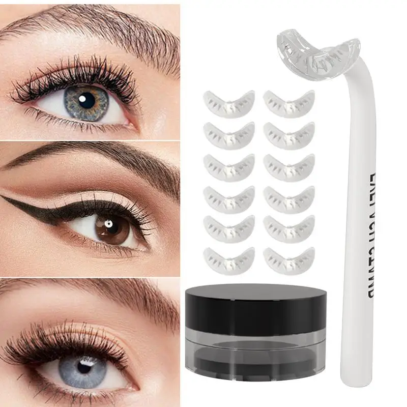 Lower-Lash-Stamp-Reusable-Silicone-Stencil-Lazy-Eyelash-Stamps-Eye ...