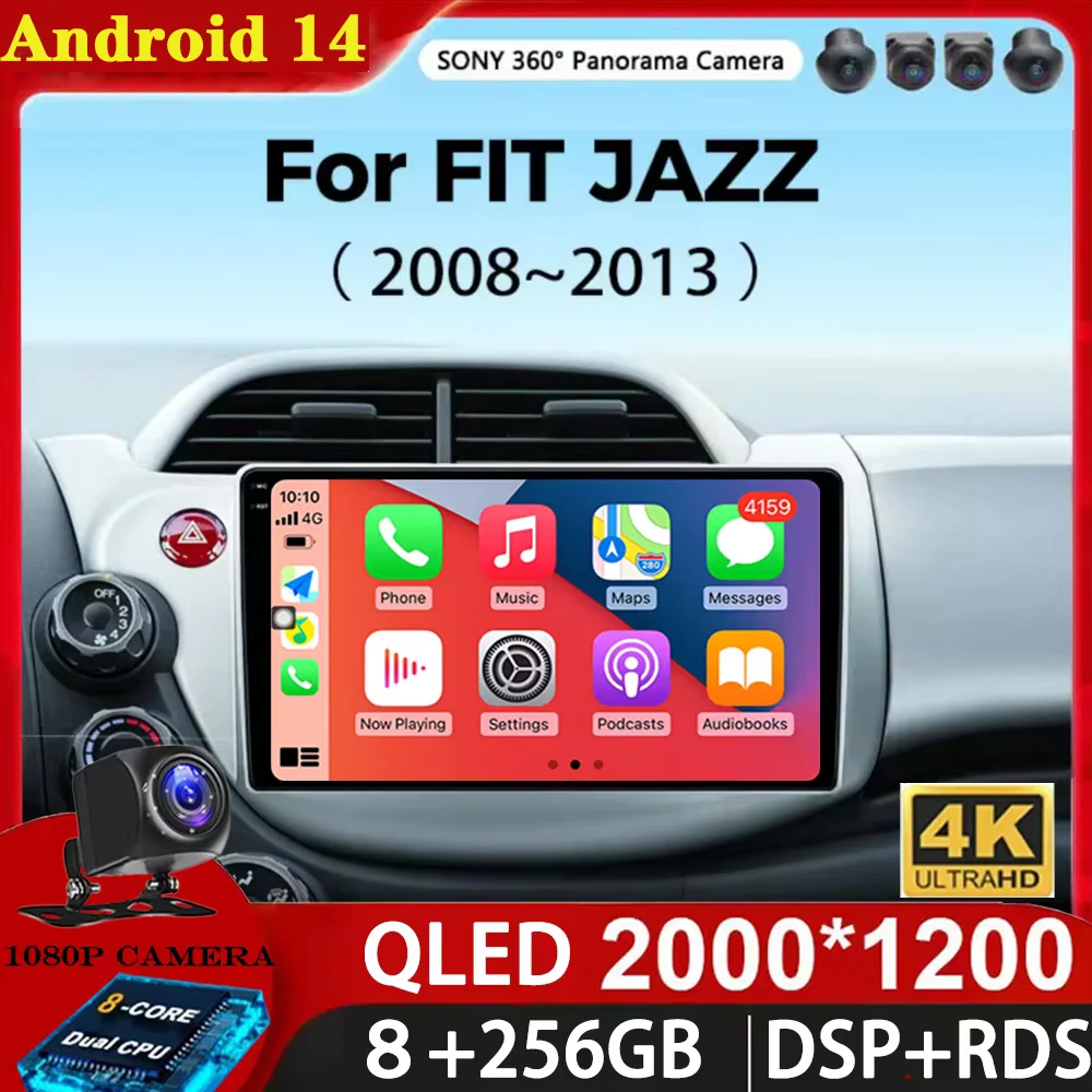 Radio-Est-reo-con-Android-14-para-coche-Carplay-inal-mbrico-con ...
