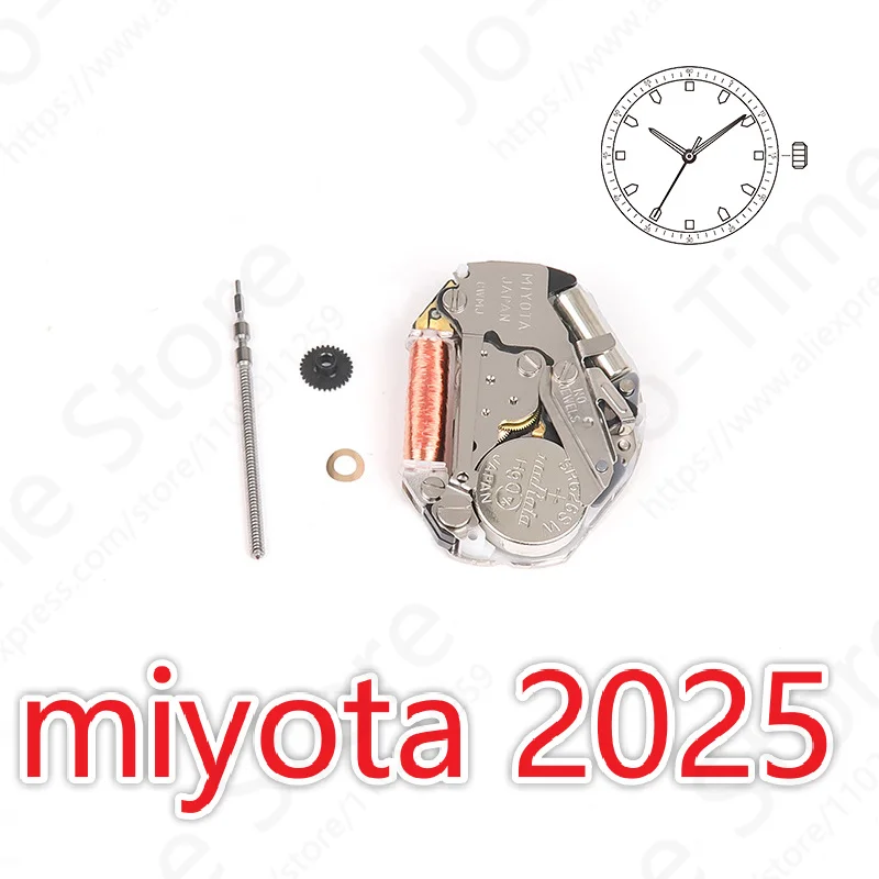 Watch movement MIYOTA Japan's new original quartz movement 2025 2-pin ...
