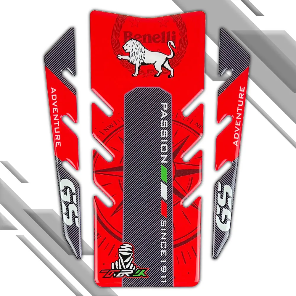 3D Motorcycle Accessories 3M Sticker Decal Fuel Tank Pad Decorative ...