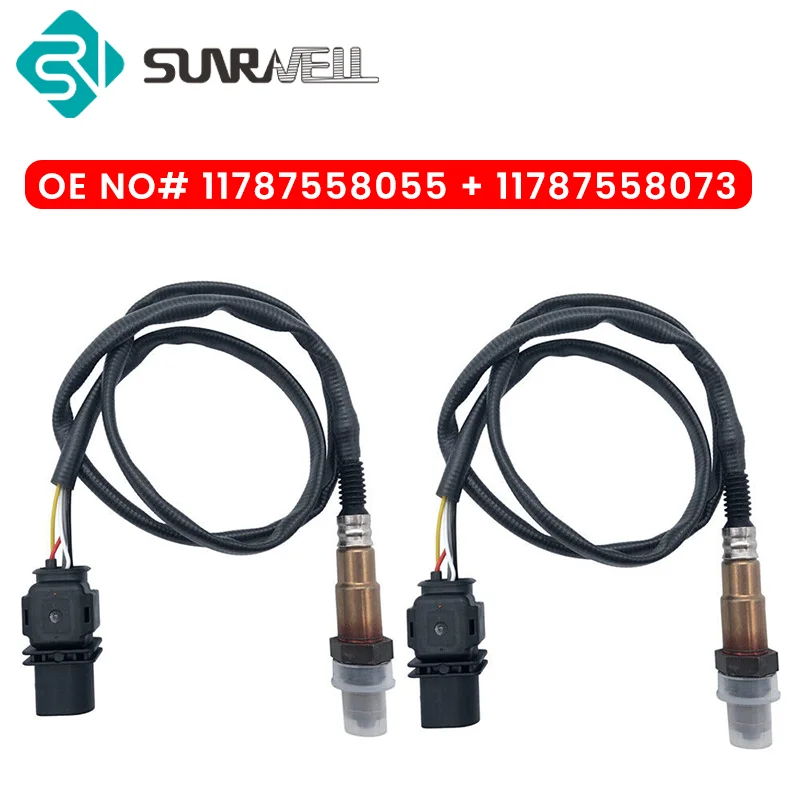 2PCS-Oxygen-O2-Sensor-11787558073-11787558055-Upstream-Lambda-For-BMW-3 ...