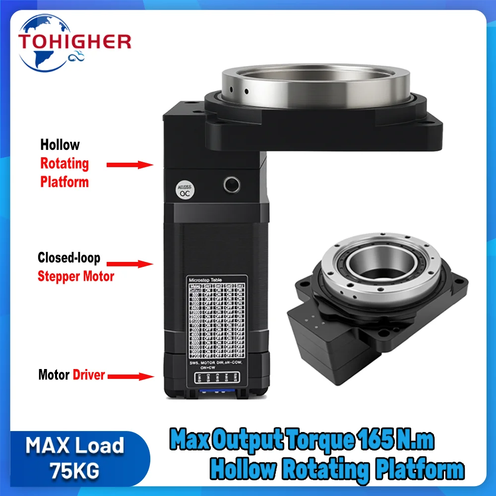 Hollow Rotating Platform for stepper servo motor Hollow Rotary Actuator ...