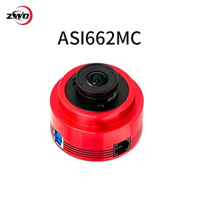 ZWO ASI662MC 2.07 MP CMOS Color Astronomy Camera with USB 3.0 ...