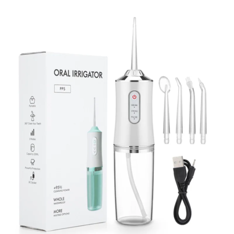 New-Oral-Irrigator-USB-Rechargeable-Water-Flosser-Portable-Dental-Water ...