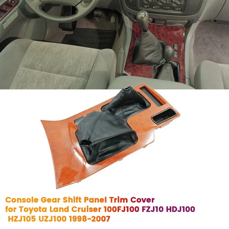 Car Console Gear Shift Panel Trim Cover 58804-60110 For Toyota Land ...