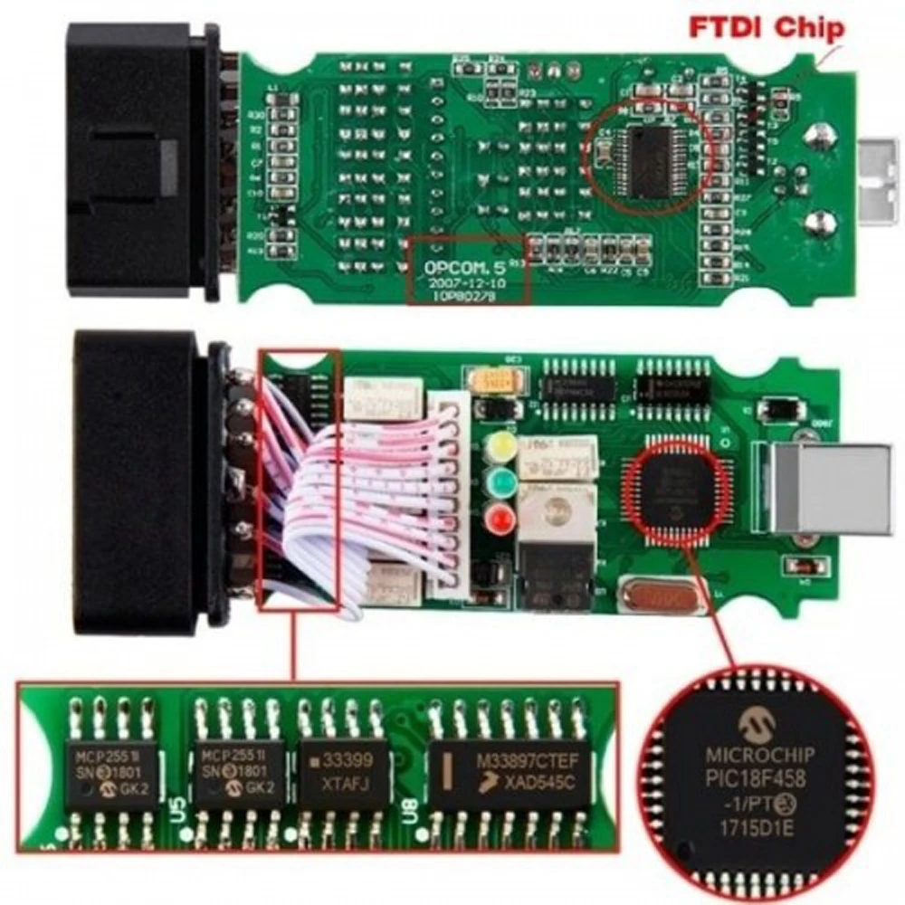 Real-OPCOM-1-59-Firmware-OP-COM-V5-with-original-PIC18F458-Chip ...