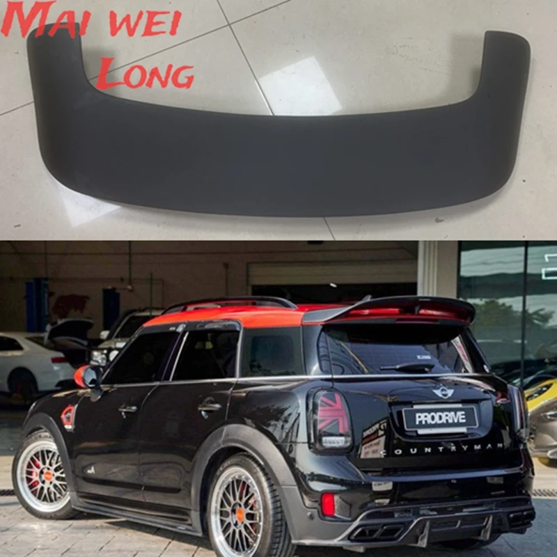 For-MINI-COUNTRYMAN-F60-2017-2023-Carbon-Fiber-FRP-Black-Roof-Spoiler ...