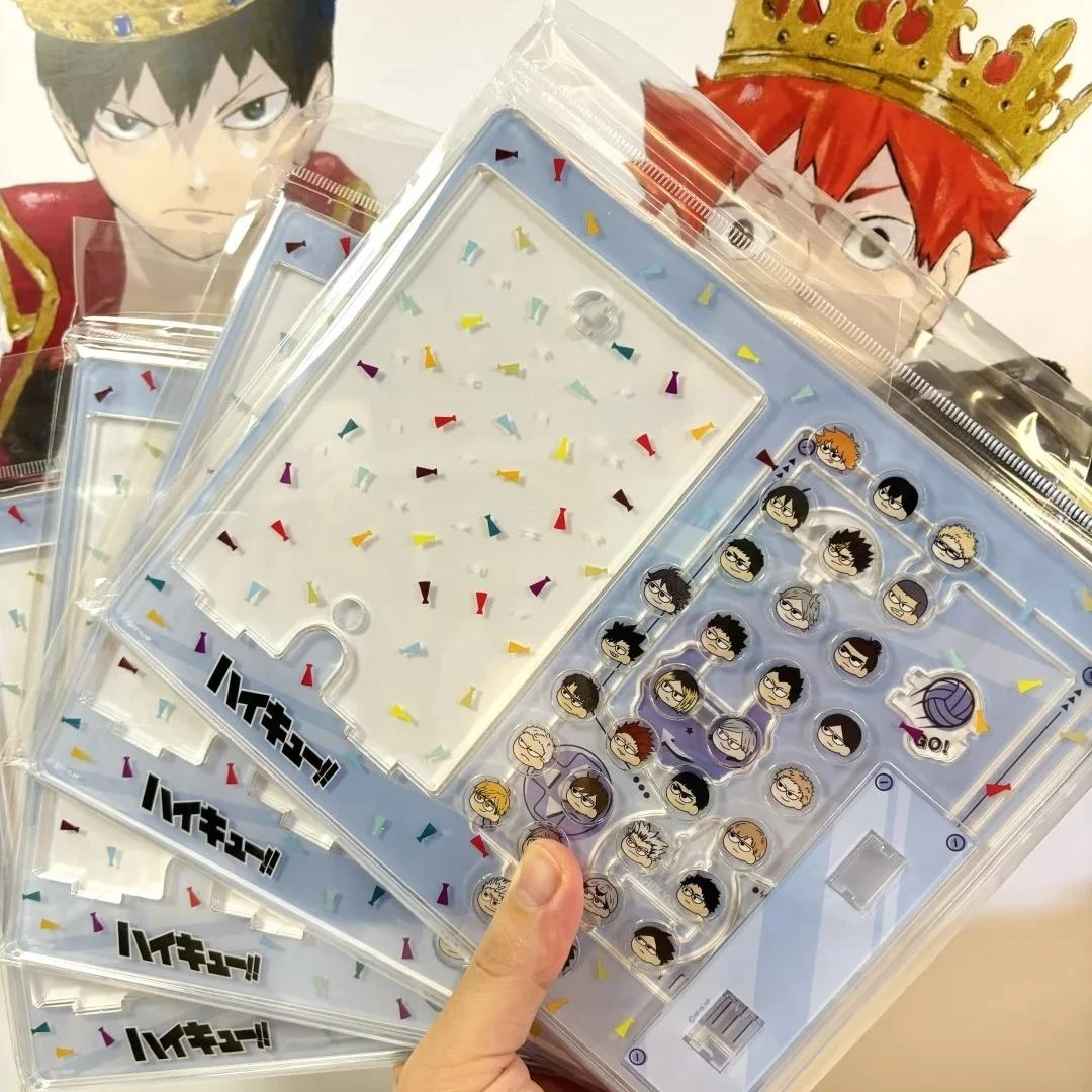 Anime Haikyuu!! acrylic gachapon machine standing sign desktop ornament ...