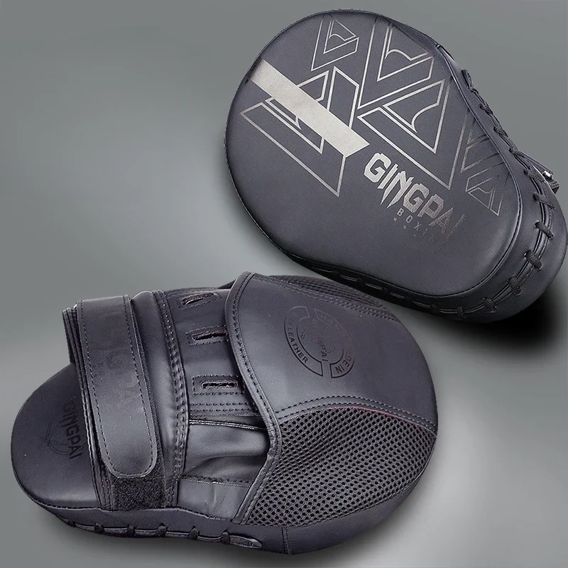 Muay-Thai-Kick-Boxing-Gloves-Curved-MMA-Training-Gear-Punching-Training ...