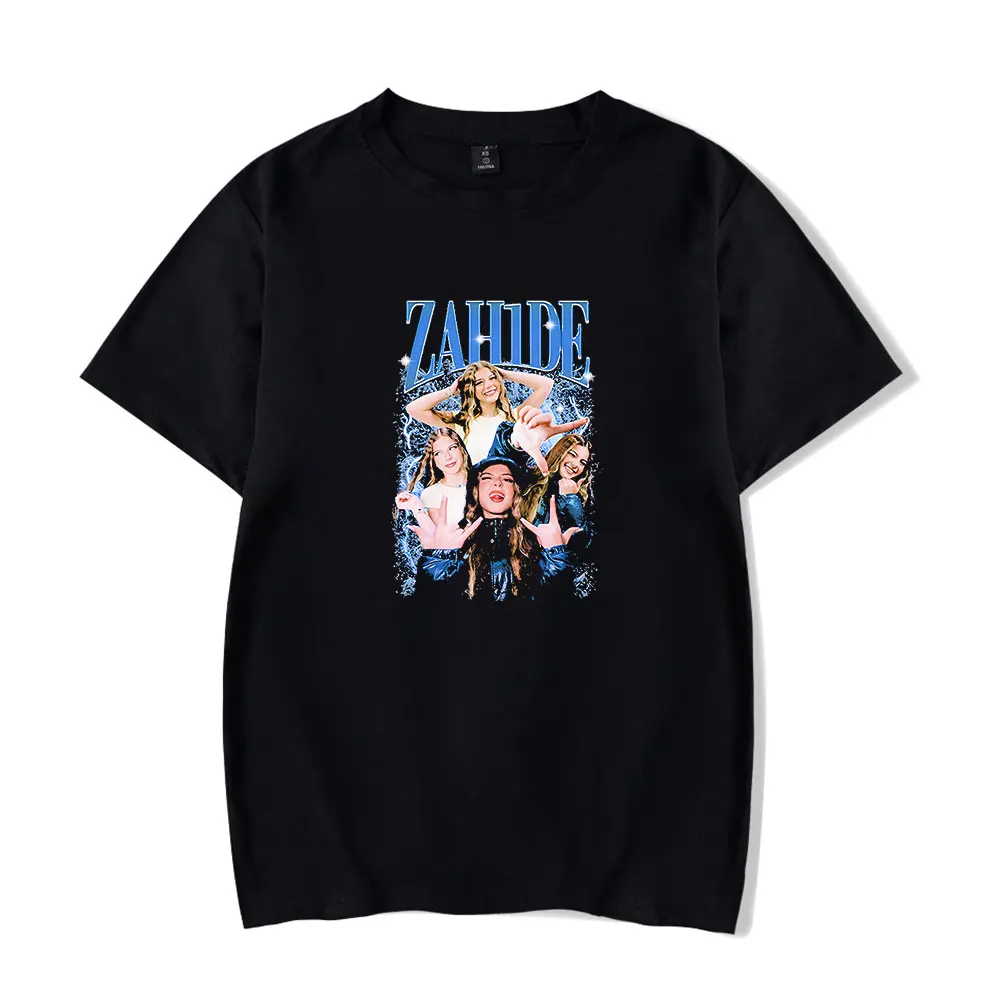 Zahide Short Sleeve Merch Tee Women Men Crewneck Fashion T-shirt Unisex ...