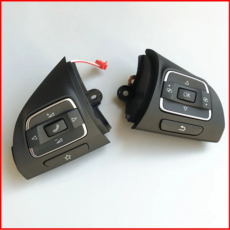 1PCS Steering wheel Multifunction Button 5C0 959 537 B 538 For VW Jetta ...