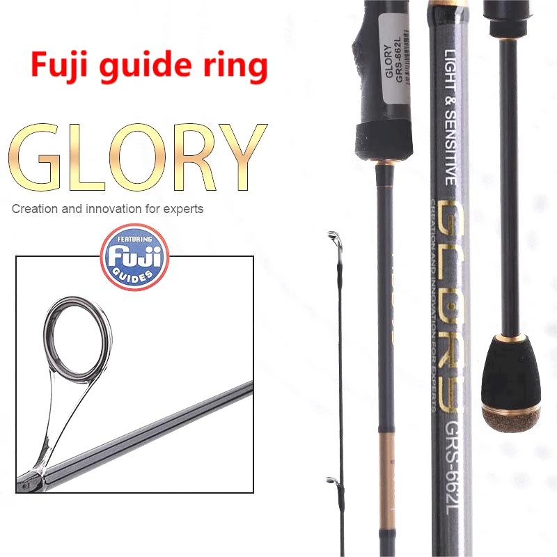 FUJI-Ultralight-Travel-Rod-Carbon-Pole-Fiber-Spinning-Fishing-Rod ...