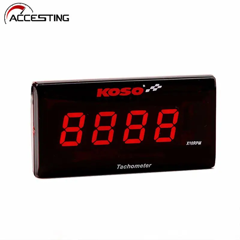Universal Digital Rpm Tachometer Motorcycle | Digital Tachometer Yamaha ...