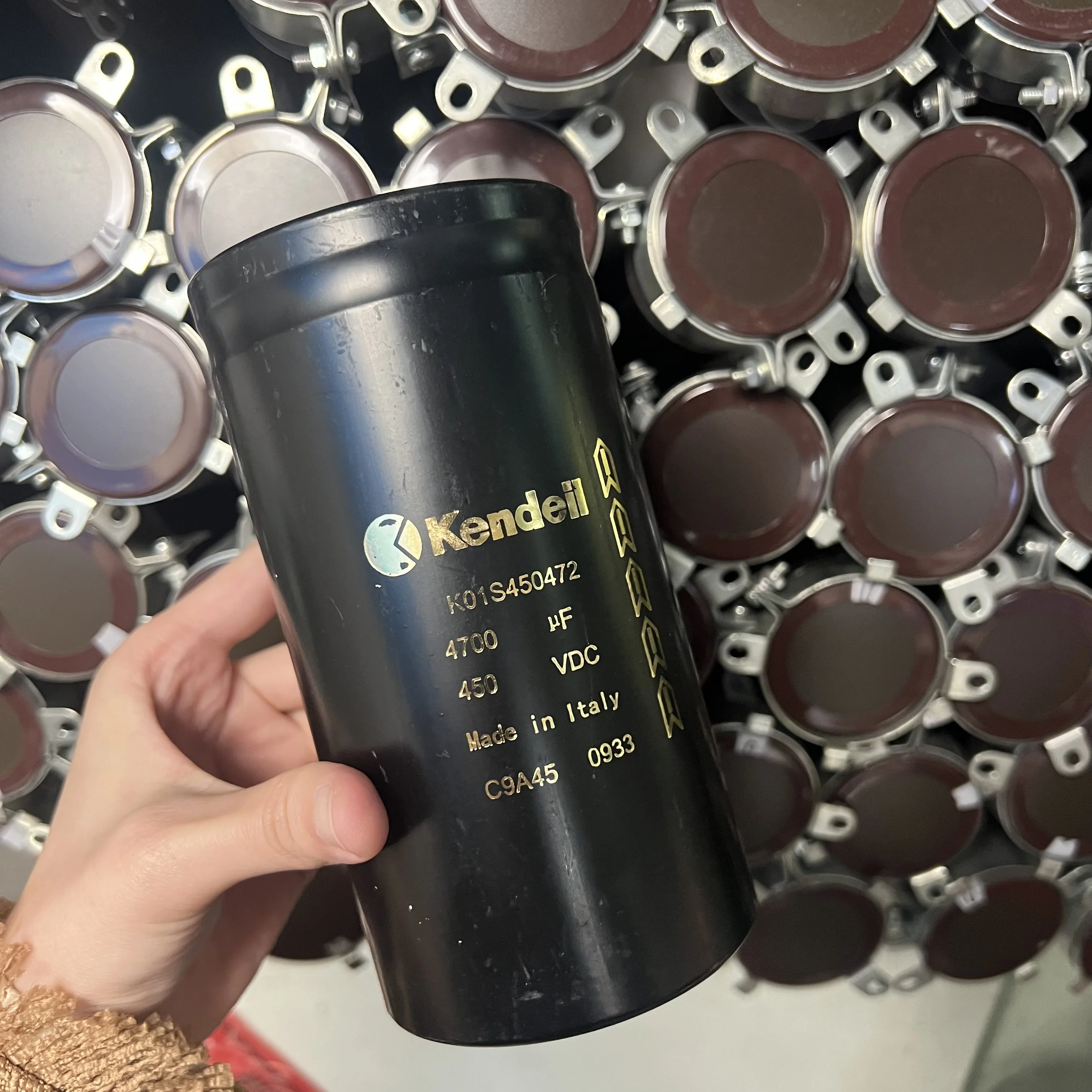 New Electrolytic Capacitor K01S450472 450V4700UF 75*145MM KENDEIL ...