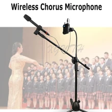 800 Channels Digital UHF Wireless Microphone System Condenser Cardioid ...