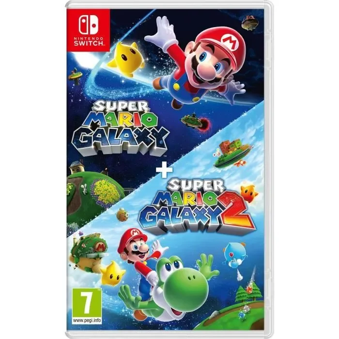 Super Mario Galaxy + Super Mario Galaxy 2 - Nuevo Precintado - Nintendo ...