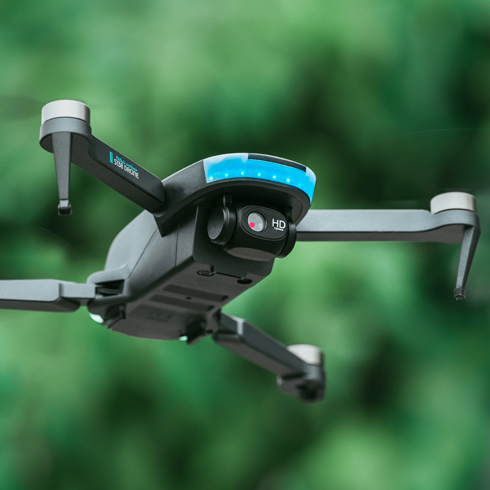 Blanc 4K 3B-Drone S138 professionnel double caméra HD, eviter les ...