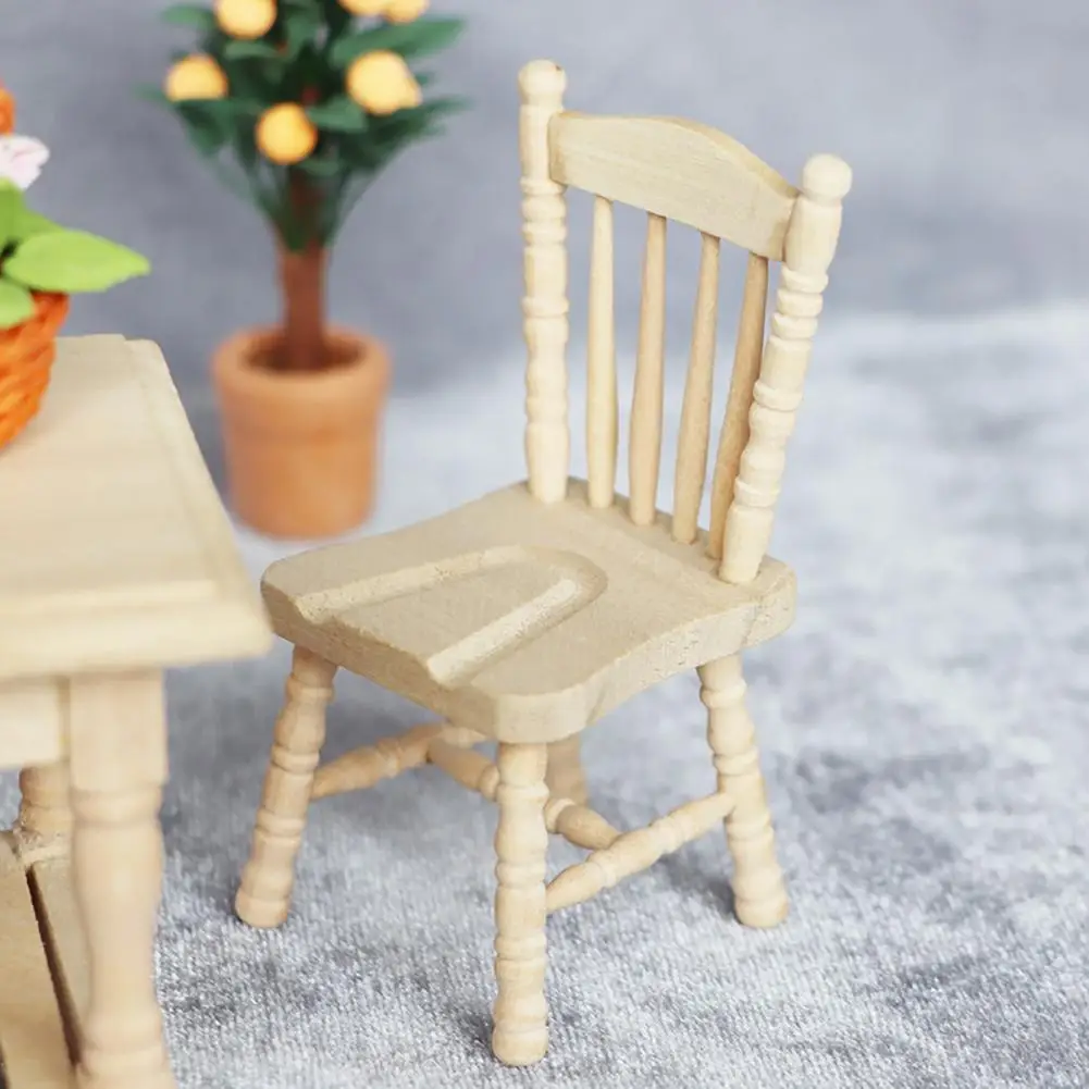 Dollhouse-Stool-Novelty-European-Style-Lifelike-Simulation-Stool ...