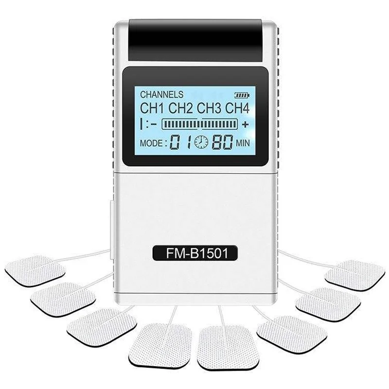 New-Electronic-Pulse-Massager-TENS-EMS-Muscle-Stimulator-Physiotherapy ...
