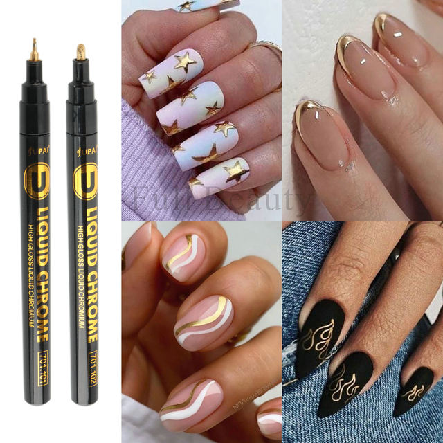 Nailart Chrome Pen - Limegirlstore